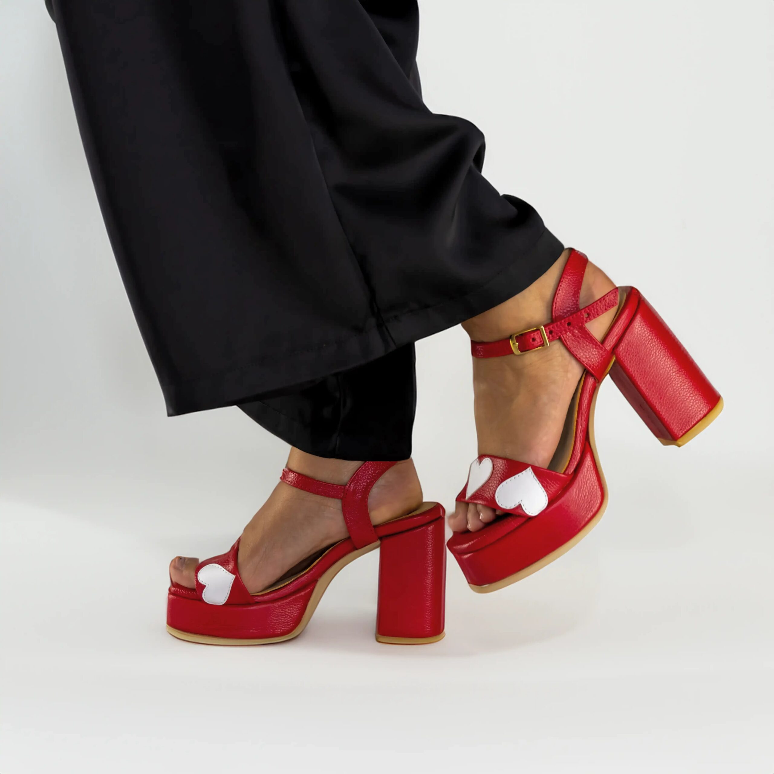 Love Plataforma Rojo - Zapaterias Riass