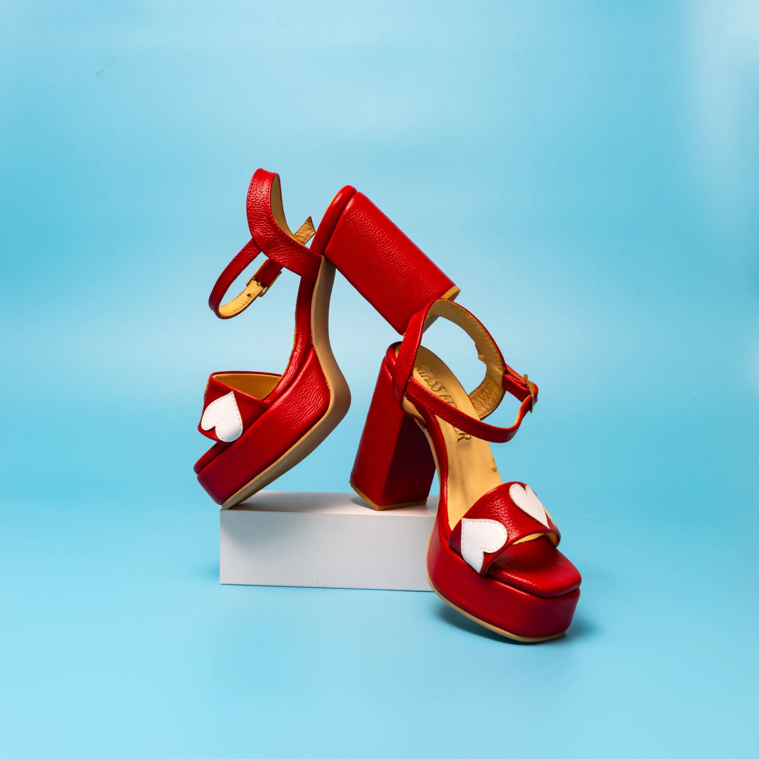 Love Plataforma Rojo - Zapaterias Riass